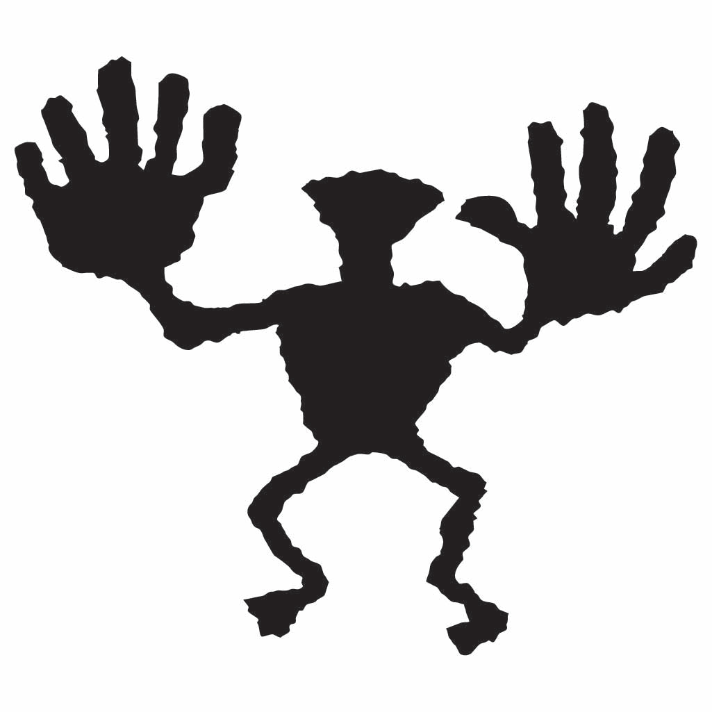 Double Stop Sign – Rock Art Stickers