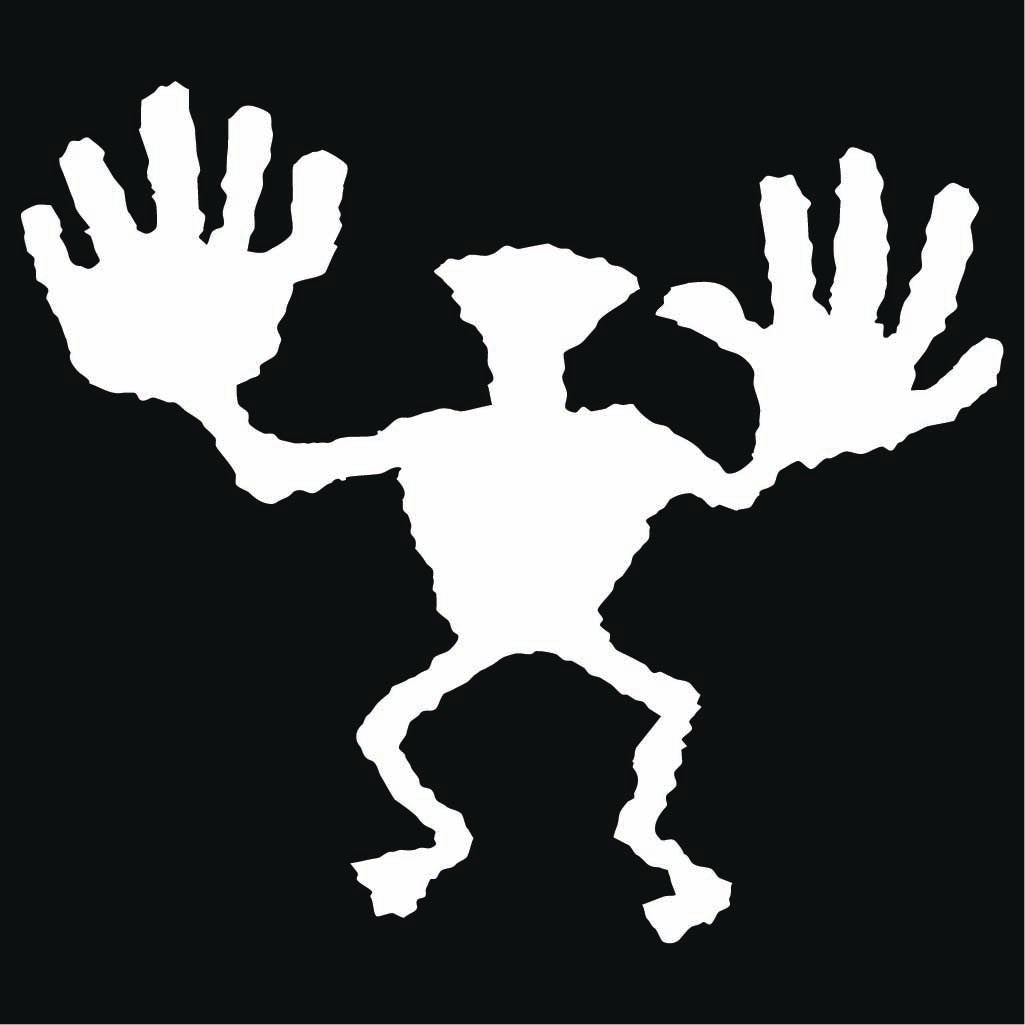 Double Stop Sign – Rock Art Stickers